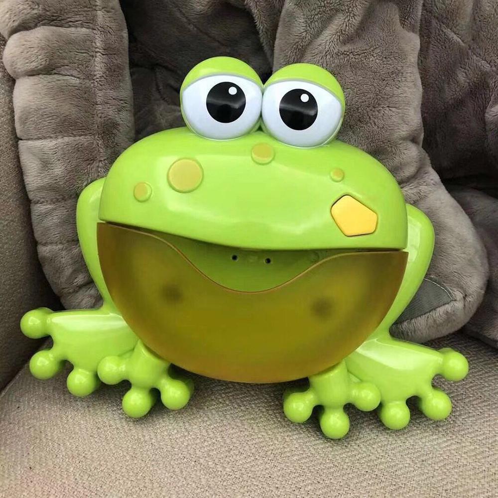 Buy Baby Bath Toy Bubble Machine Frog Automatic Bubble Maker Blower ...