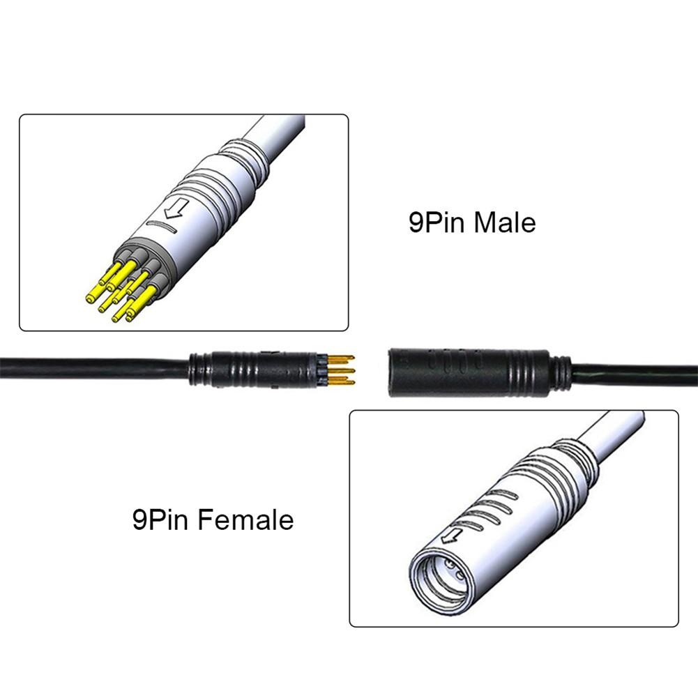 Motor Cable Conversion Extension 60CM 9 Pin Connector uygun fiyatlı ...