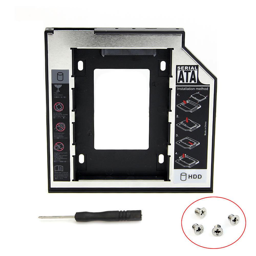9.5mm Universal SATA 2nd HDD SSD Hard Drive Caddy for CD/DVD-ROM ...