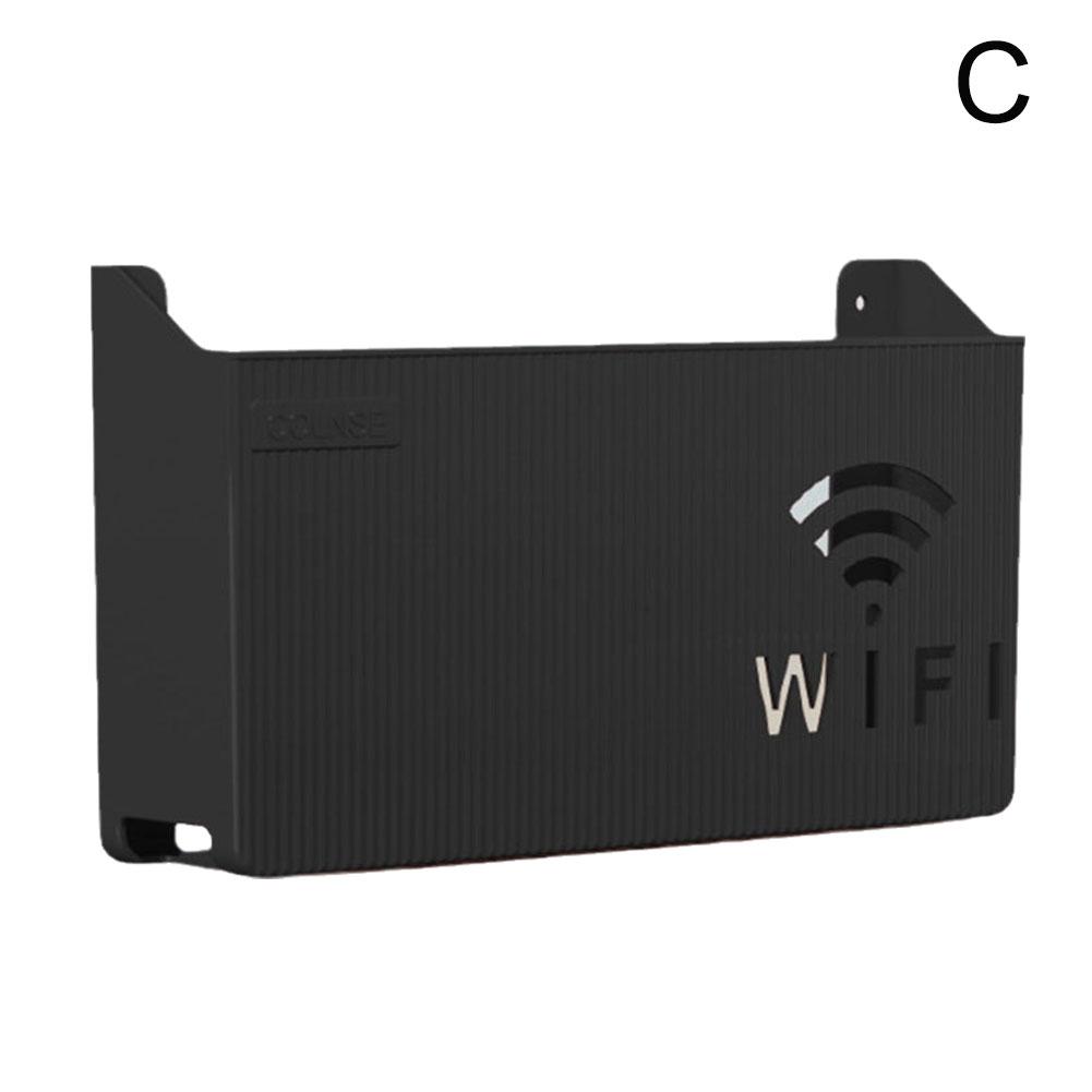 Kaufe 1PC Wall Hanging Wireless Wifi Router Shelf Storage Bracket ...