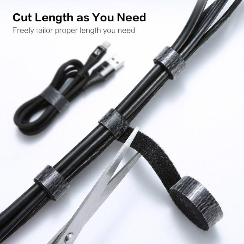 Buy 1/3/5M Wire Winder Cable Tidy Straps Fastening Organizer Wire Ties ...