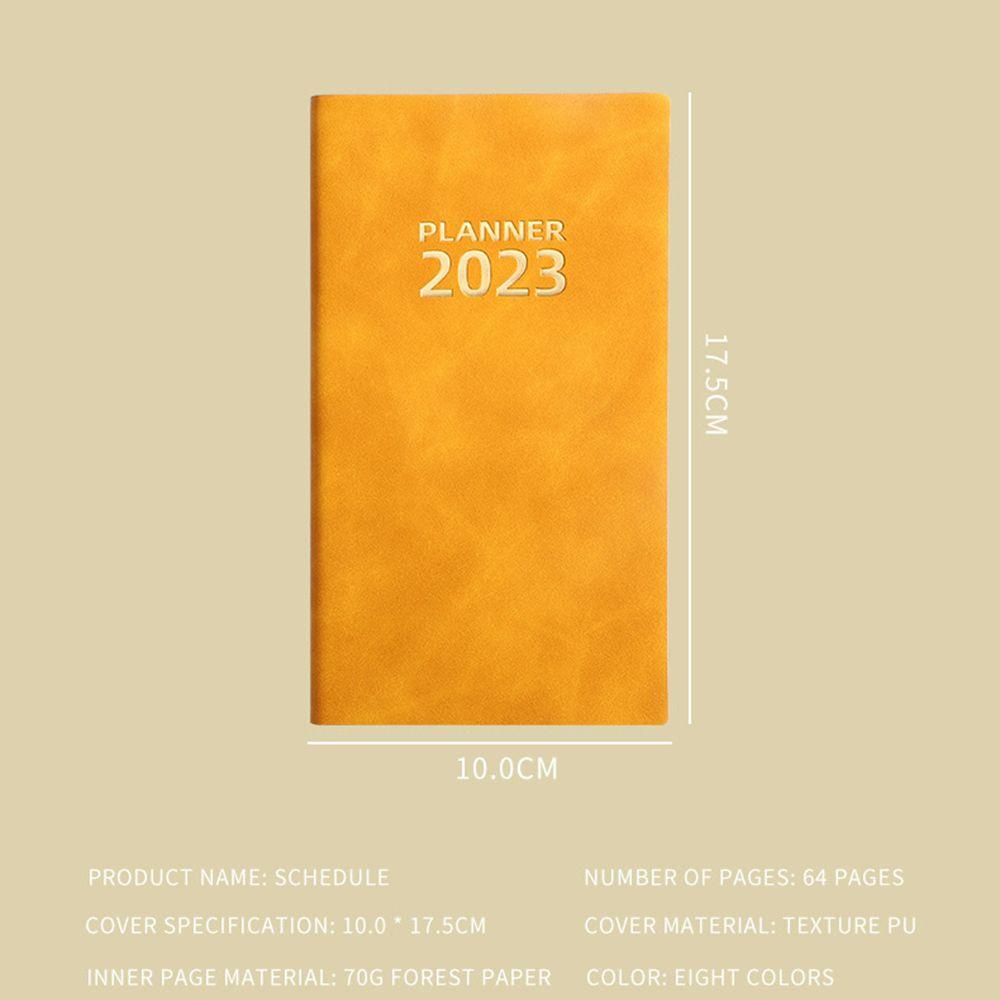 Supplies Goals Habit Schedules Pocket Notepad Agenda Notebook 365 days ...