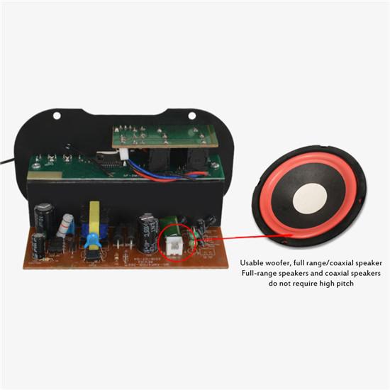 Buy Power Amplifier Aoard 5 Inch 12V 220V Bluetooth Car Digital ...