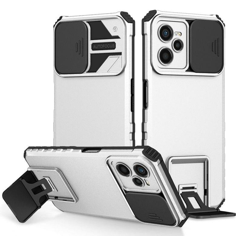 Realme C35 C 31 2022 Darbeye Dayanıklı Kılıf Slayt Lens Selfie Telefon ...
