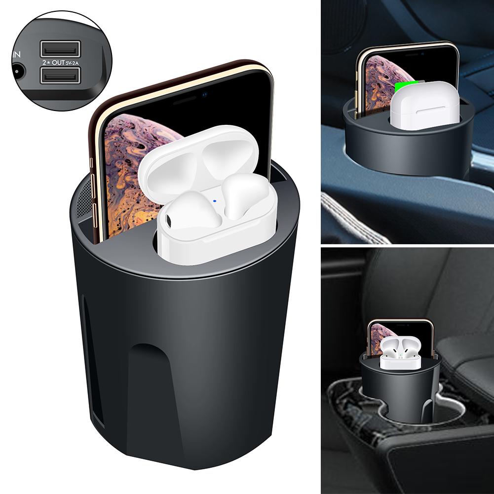 Buy X9A 5/7/10W Four-in-one Wireless Car Charger Water Cup Charging QI ...