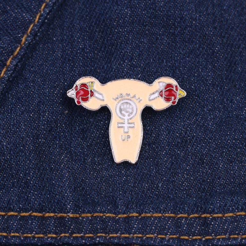 Buy The Uterus Brooch Pin As Gift for Doctor/Nurse/Graduation Student ...