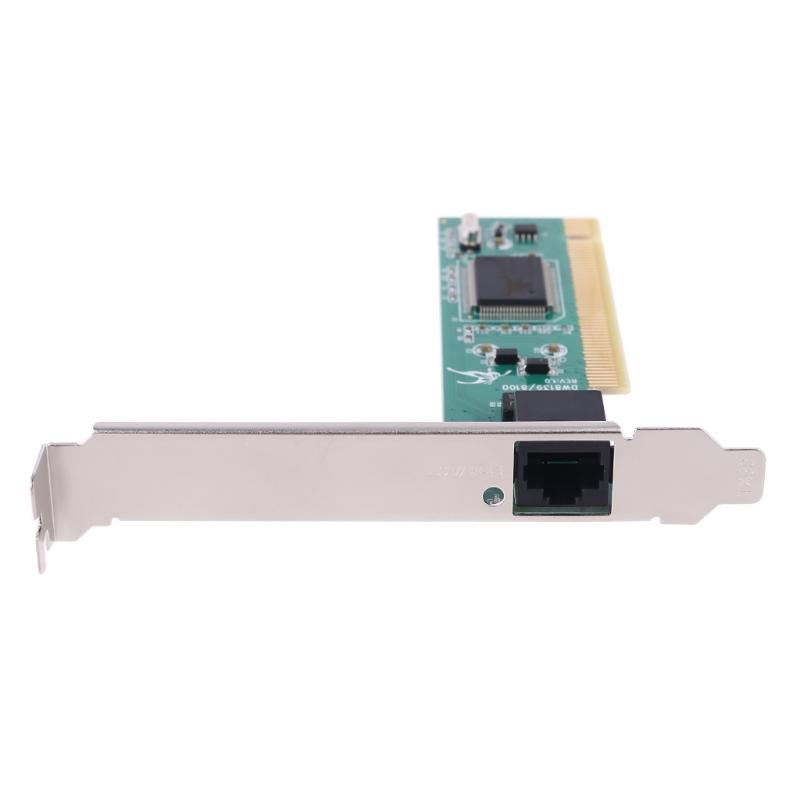 Cheap PCI NIC Chipset RTL8139 10/100Mbps RJ45 Ethernet Net Work Lan ...