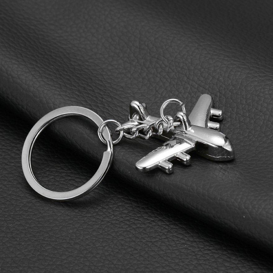 HEI Creative Metal Keychain Airlines Aircraft Key Chain Exquisite ...