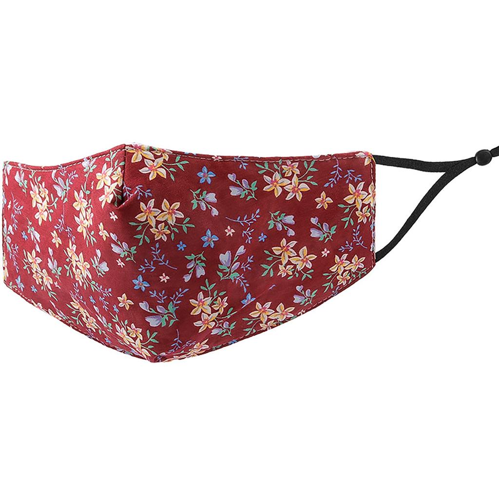 Satın alın Adult Floral Mask Adjustable Three-layer Washable And ...