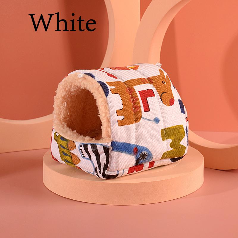Buy Winter Small Animal Warm Sleeping Bed Small Pet Cotton Den Hamsters ...
