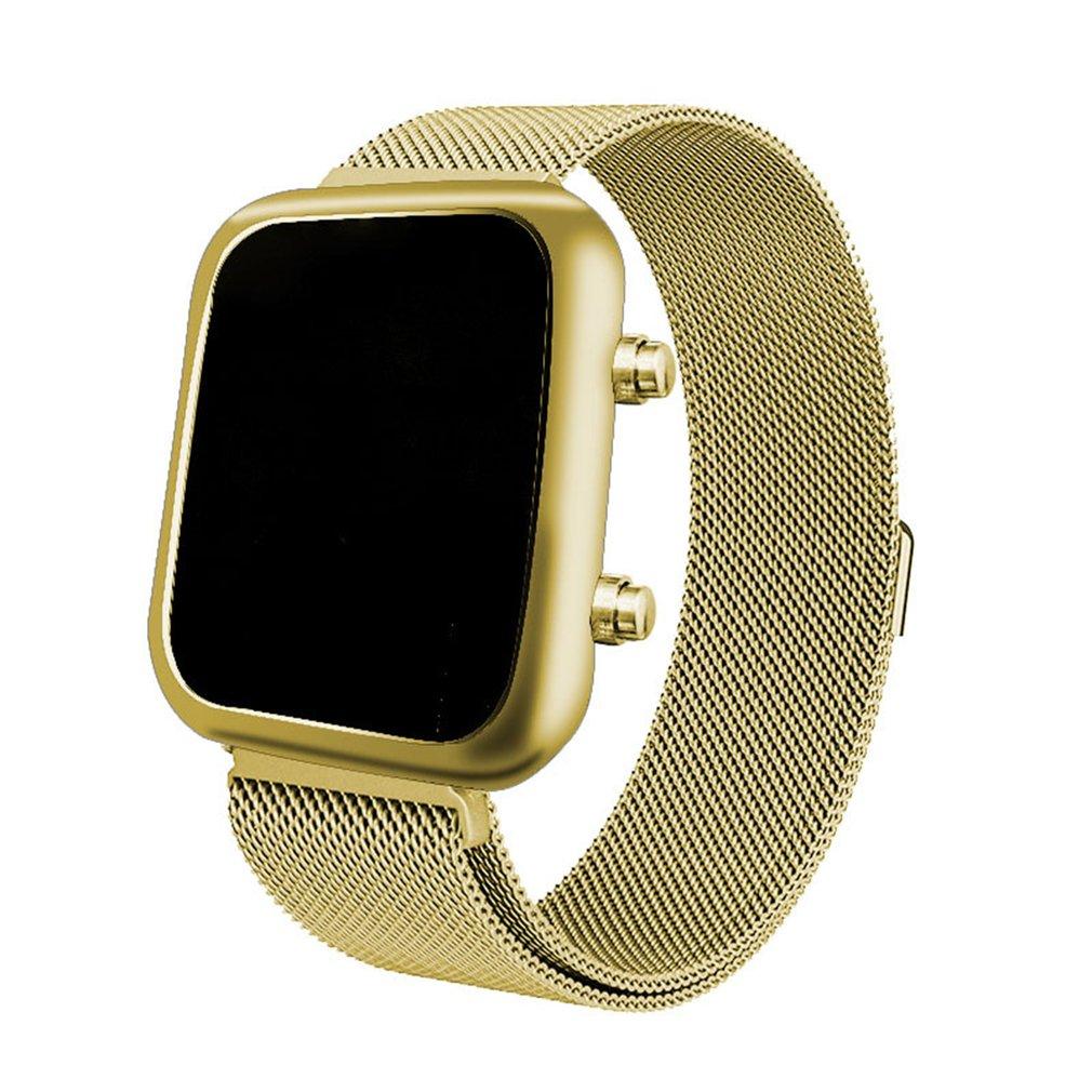 Acheter Electronic Watch Led Alloy Electronic Watch Square Alloy ...