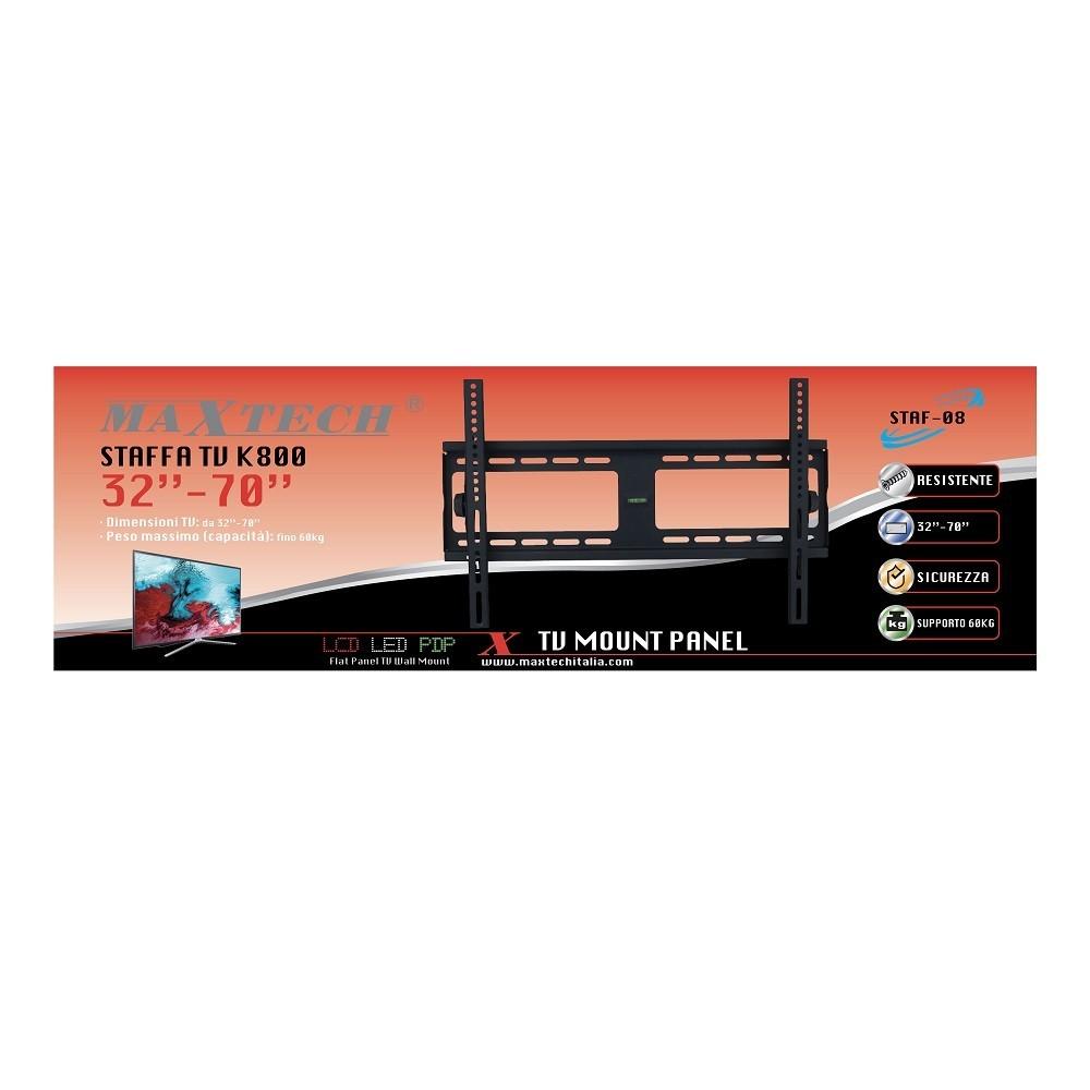 Buy Staffa Tv Supporto Da Muro Parete Televisione 32”-70” Fino 60kg ...