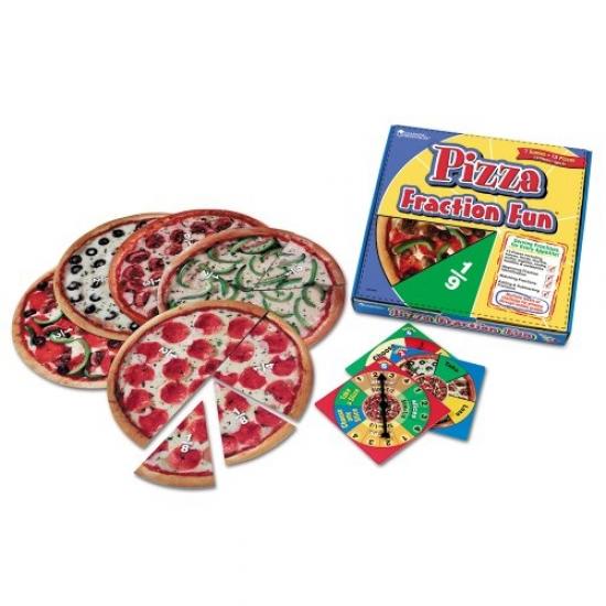 Buy Pizza fraction fun math game, for grades 1 and up at affordable ...
