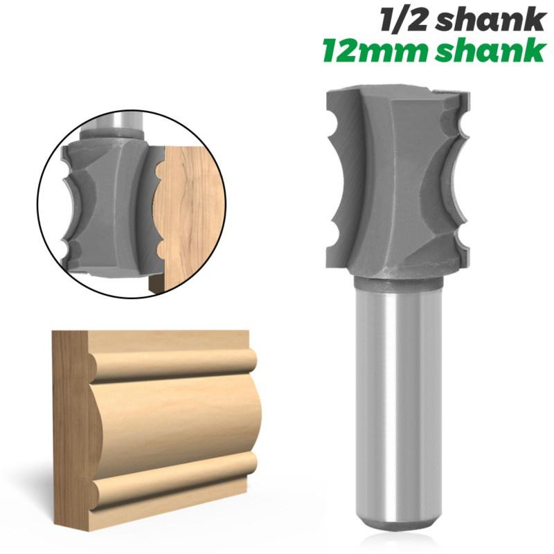 Buy 1Pc 12mm 1/2 Inch Shank Bead Molding Router Bit Flute & Beading ...