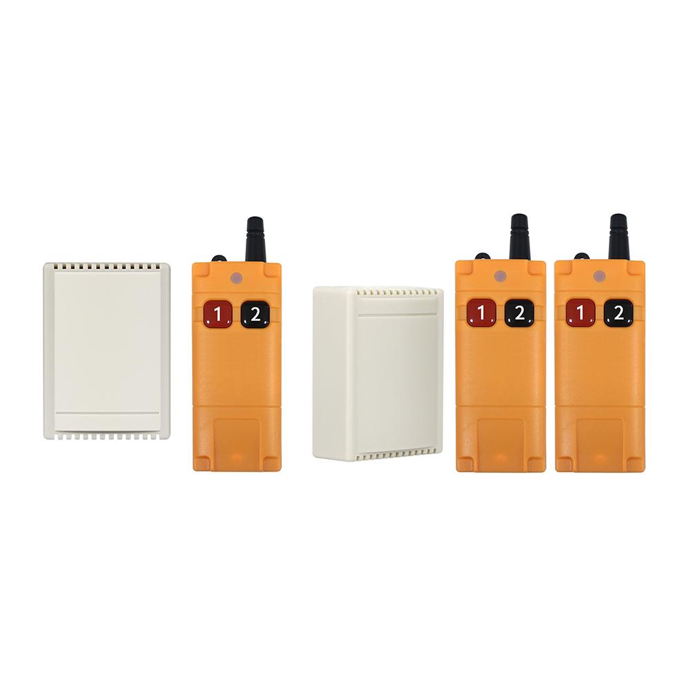 Satın alın AC 220V 2 Way Wireless RF Remote Control Switch with 2 Key ...