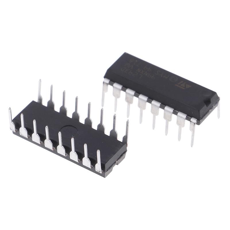 Buy 5Pcs Push-Pull Four-Channel Motor Driver Ic St L293D L293 Dip16 at ...