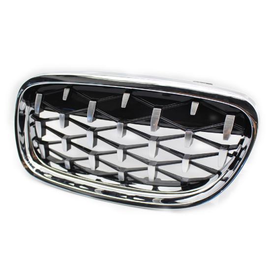 💰Kjøp 2Pcs Center Grille High Strength Easy Installation ABS Exquisite ...