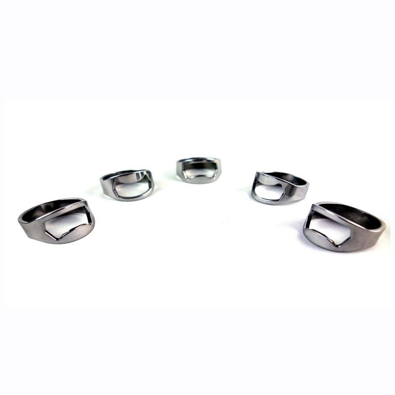 Buy 5PC Fashion Stainless Steel Ring Open Bottle Opener at affordable ...