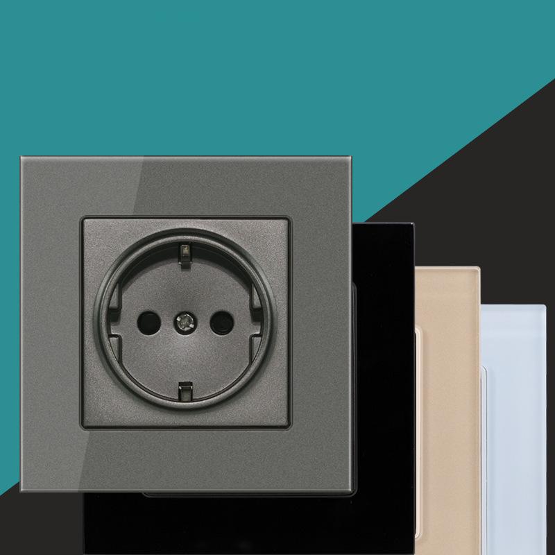 German Standard Receptacle European Glass Panel German Receptacle ...