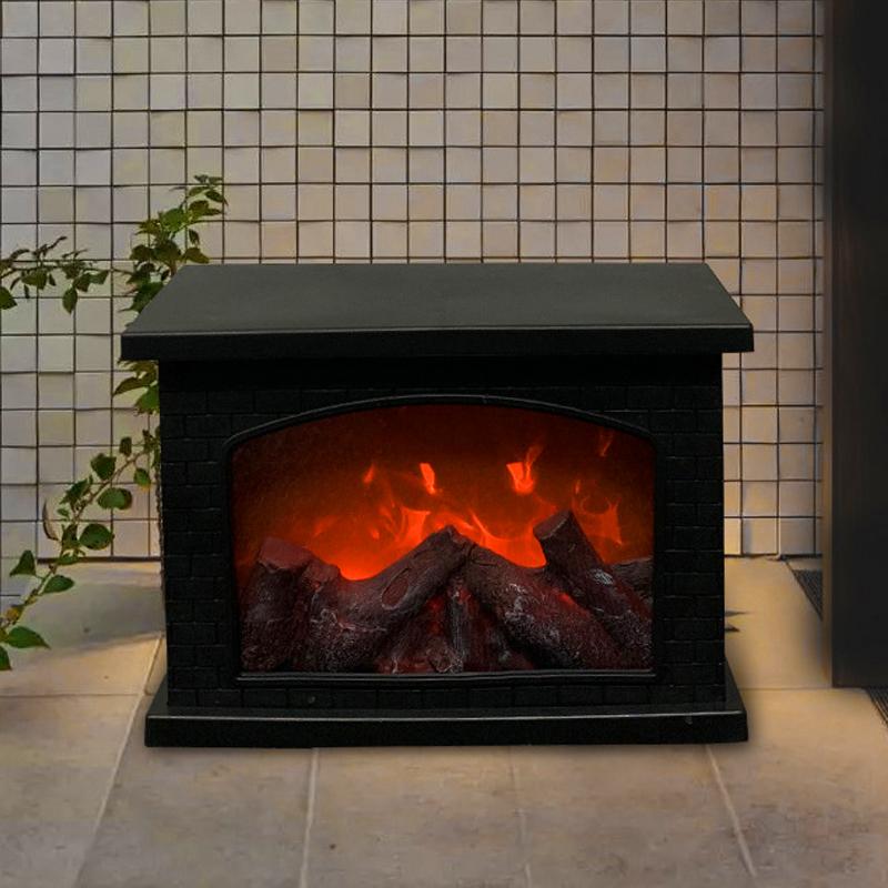 Buy LED Creative Home Fireplace Light Flame Lamp Modeling Lamp Nordic ...
