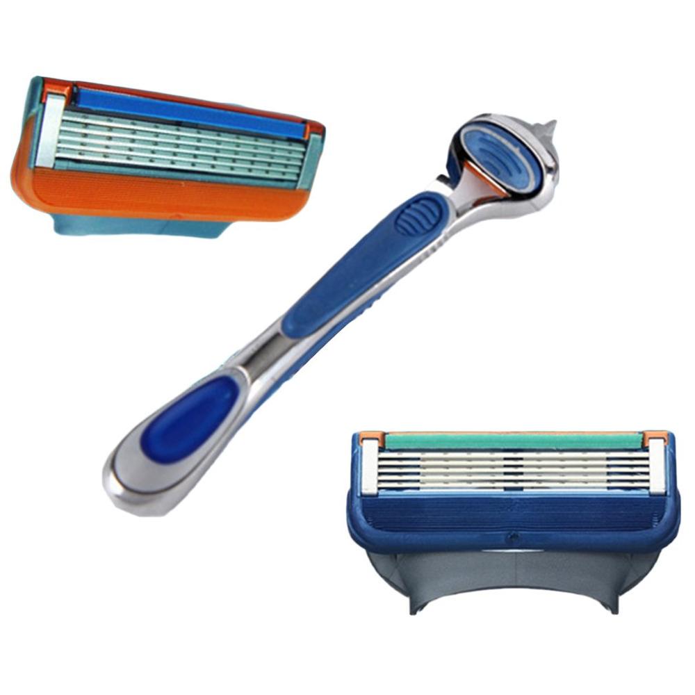 Buy High Quality Manual Five-Layer Razor Blade Razor Orange A Box Of 4 ...