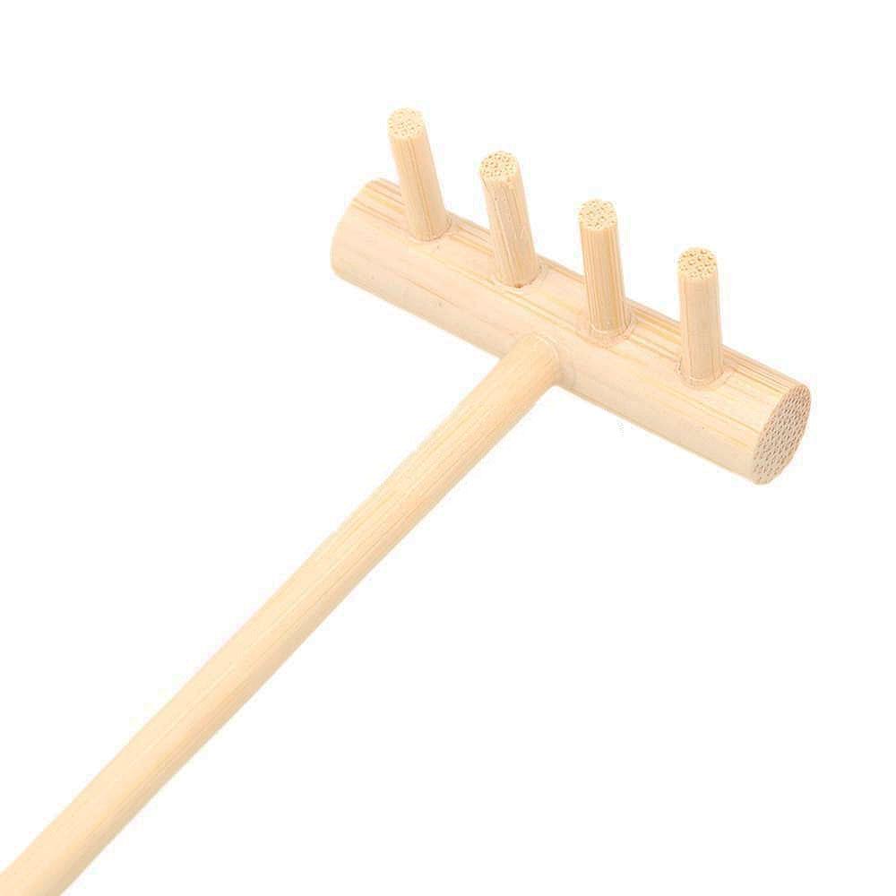 Buy High Quality Natural Wooden Rake Meditation Accessory for Feng Shui ...