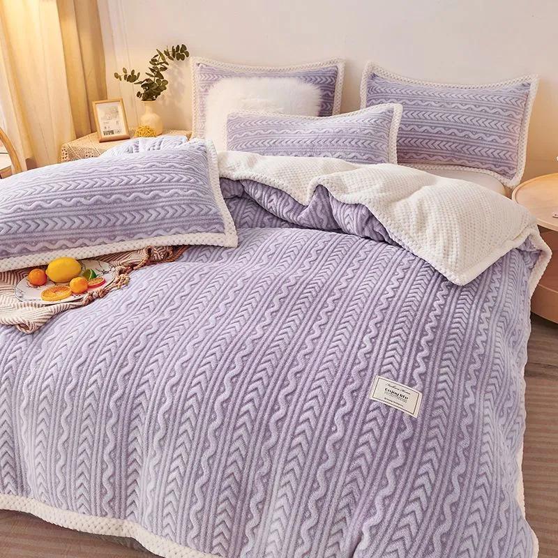 Buy Winter Thick Duvet Cover Blankets Double Sided Kids Adults Quilt ...