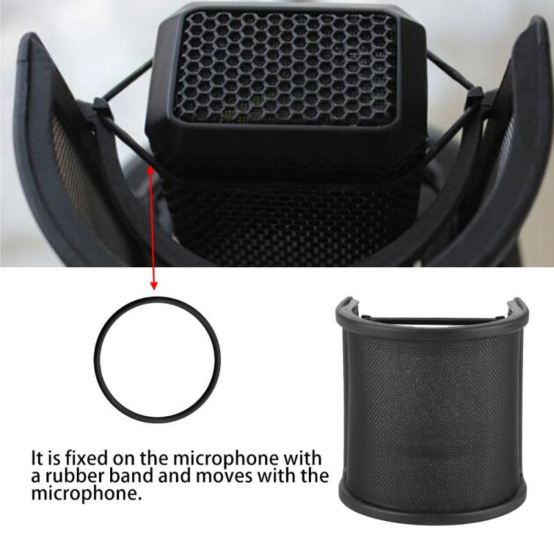 Buy Small Multi-layer U-shaped Microphone Recording Studio Pop Shield ...