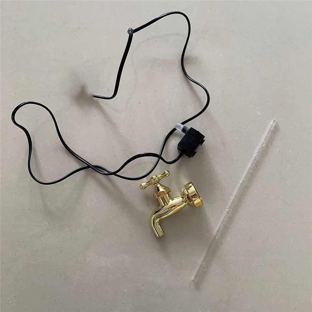 Buy Resin Floating Faucet Water Fountain Kit Flowing Spout Watering ...