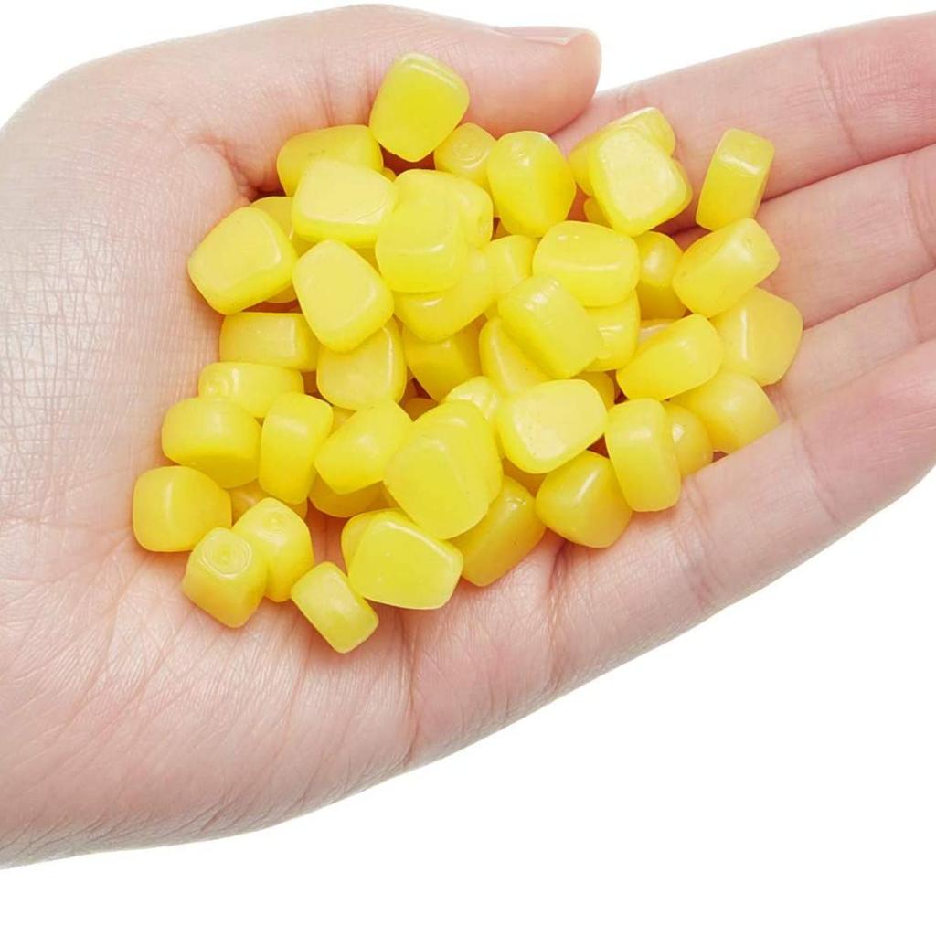 Buy Silicone Corn Flavored Soft Bait Floating Water Corn Carp Bait with ...