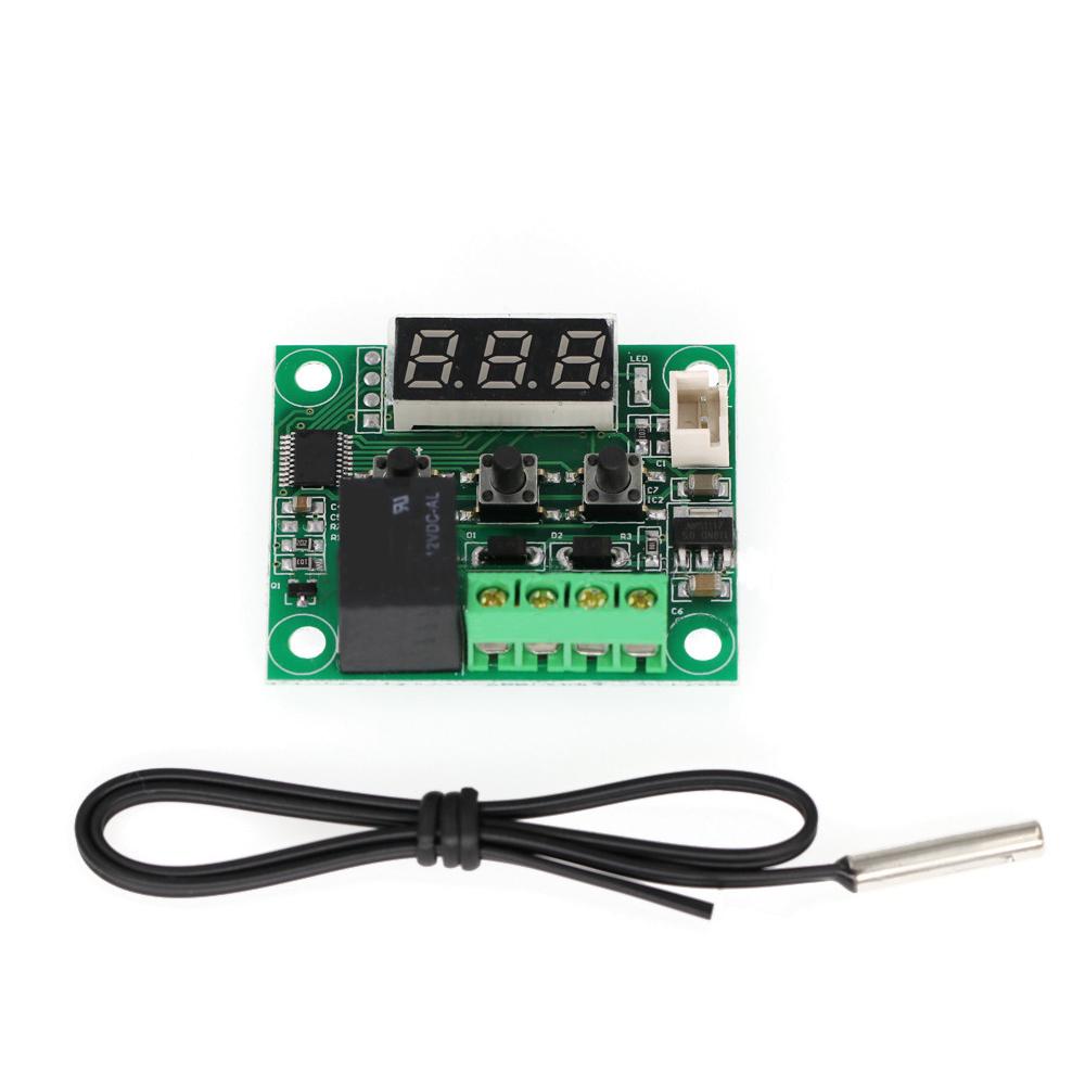 W1209 12V DC Digital Temperature Controller Board Micro Thermostat ...