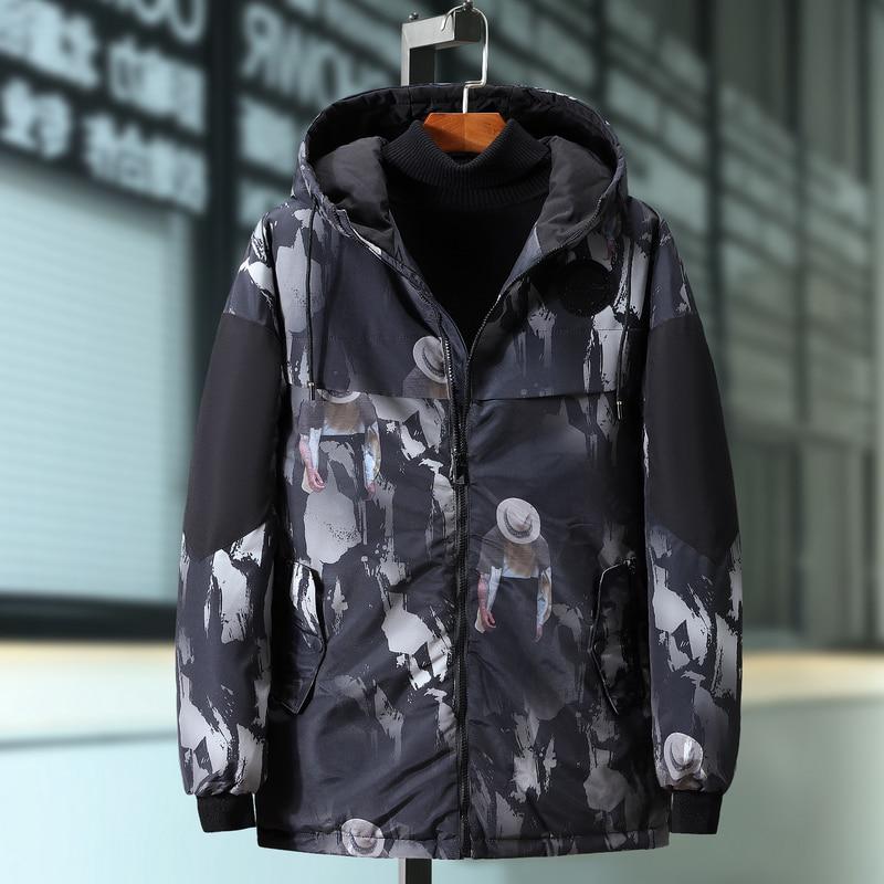 Buy Plus Size 10XL 9XL Warm Outwear Jacket Men Windproof Hood Men ...