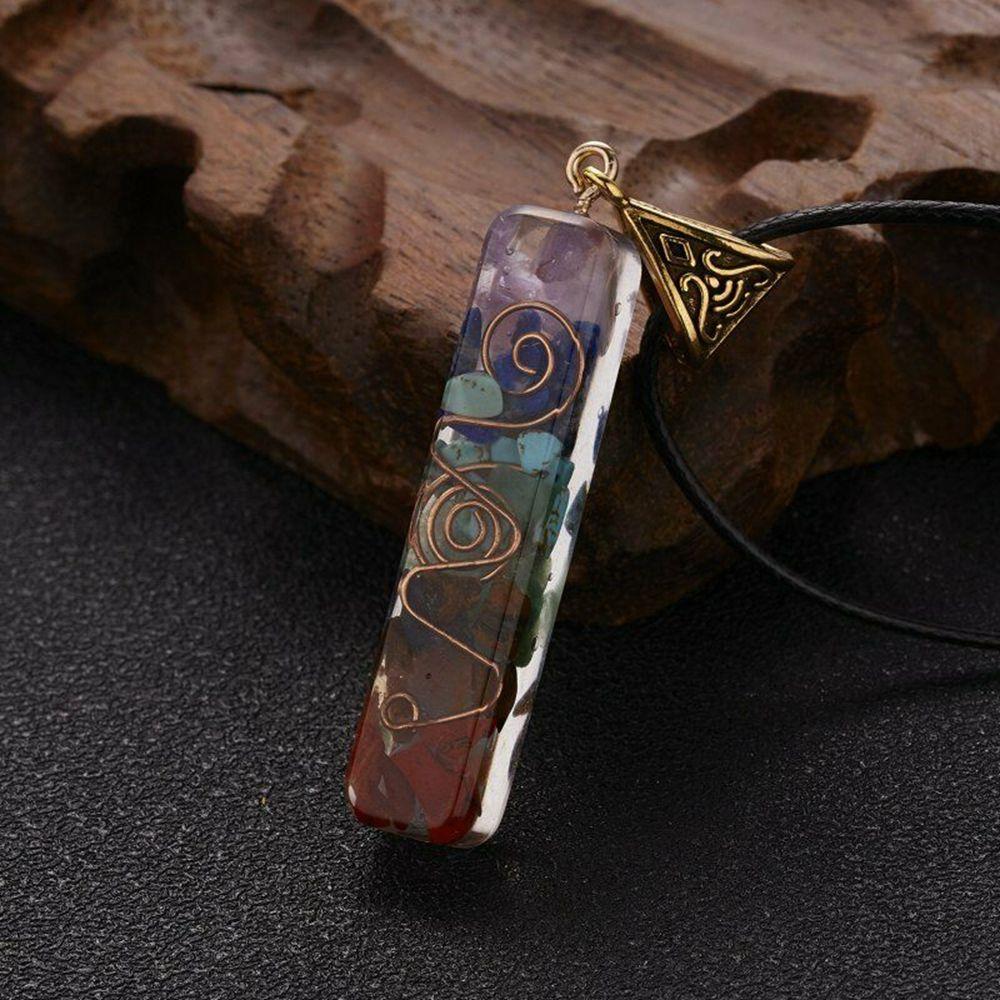 Cheap Orgonite Pendant Chakra Pendant Necklace Solar Energy Natural ...