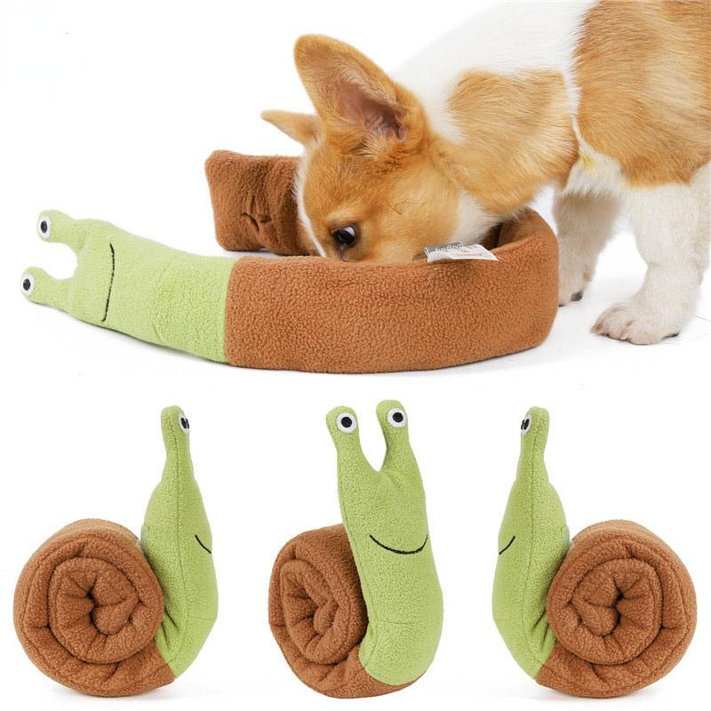 Buy Interactive Dog Puzzle Snails Toys Encourage Natural Foraging ...