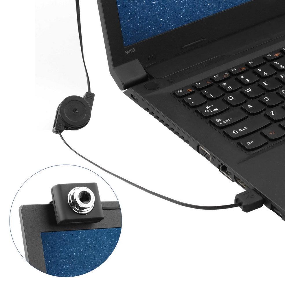 OUTAD мини-USB 2.0 5 мегапикселей выдвижной клип веб-камера для ПК ...