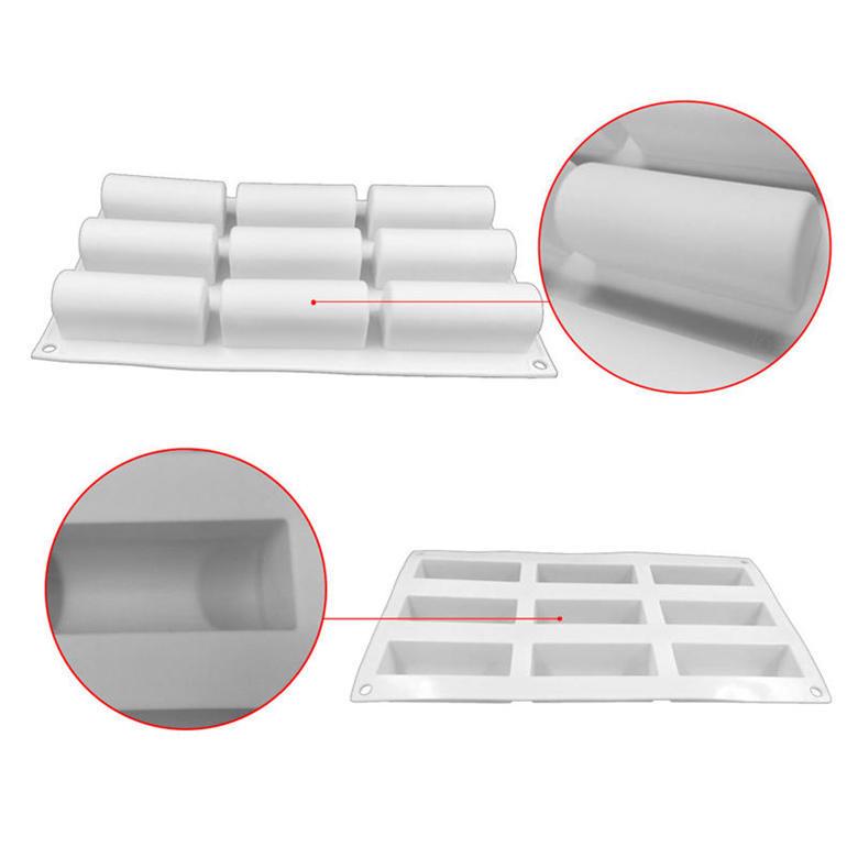 Buy Roll Silicone Molds Log Mold Chocolate Desserts Cake Dessert Candy ...