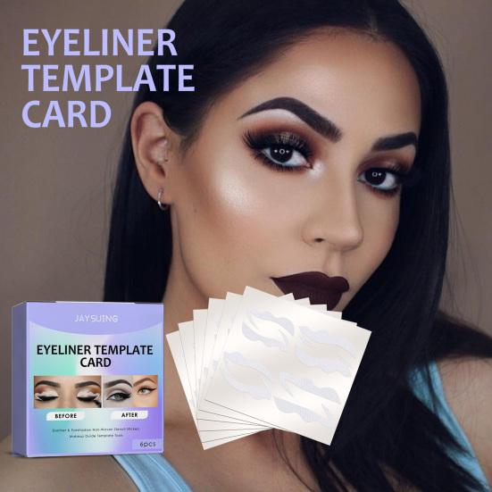Cheap 6Pcs/Box Eyeliner Aid Surface Delicate Sticker Ergonomic Quick ...