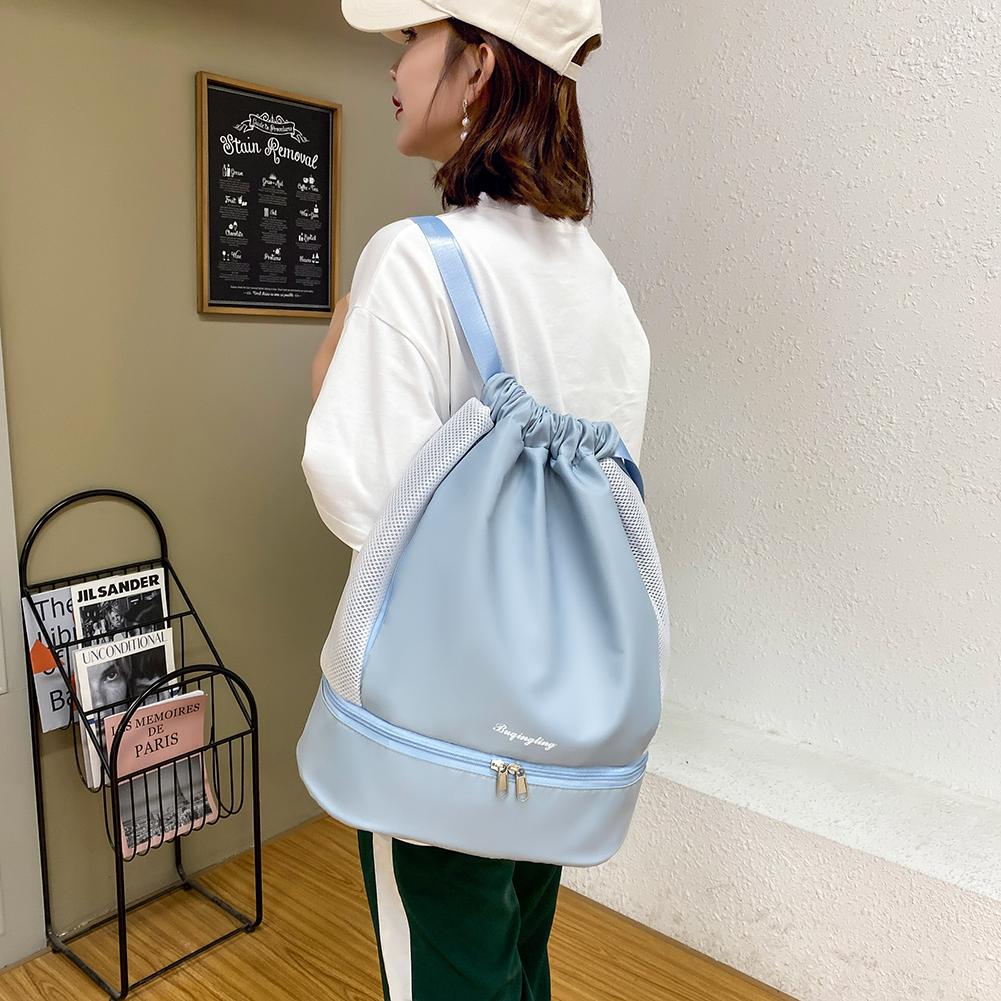 Buy Drawstring Fitness Swimming Backpack Sports Dry Wet Bag Swimsuit ...
