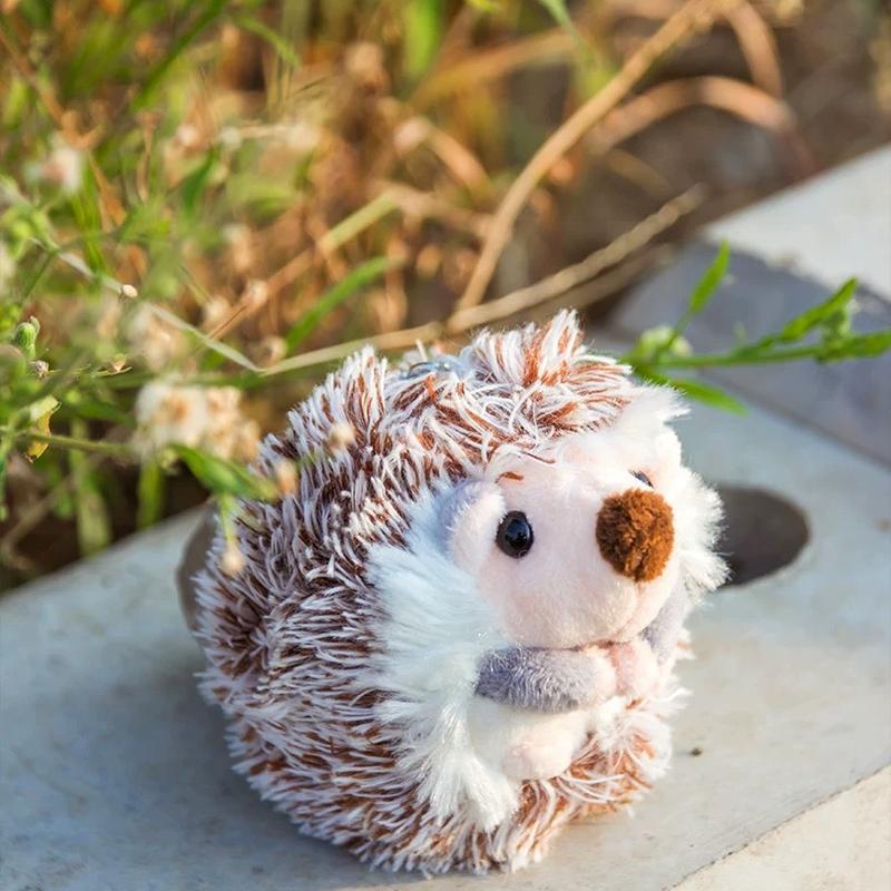 Cute Plush Hedgehog Toy Small Pendant Creative Mini Soft Stuffed Animal ...