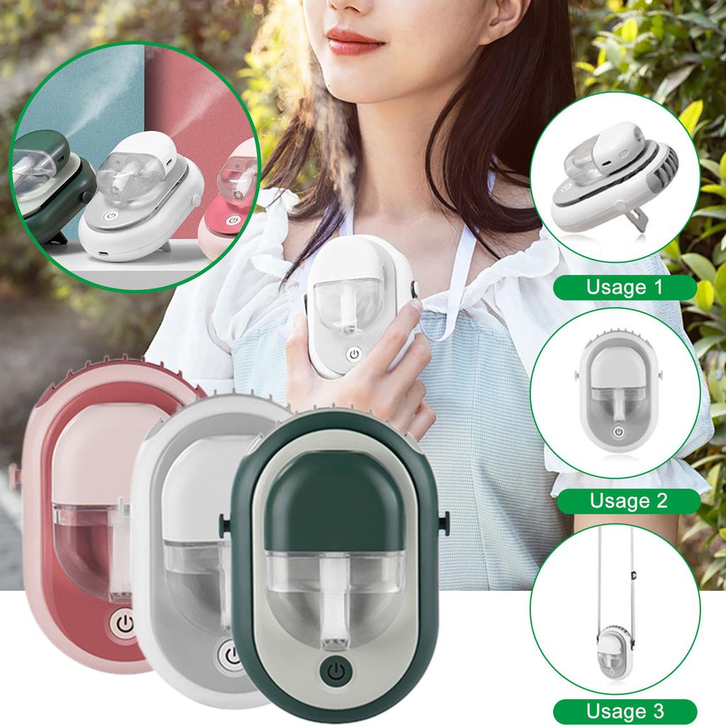 Buy The Bew Hanging Neck Aromatherapy Spray Fan Three-in-one ...
