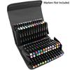 Buy 80 Slot Marker Case Holder for Markers and Copier Markers Fits 15mm ...