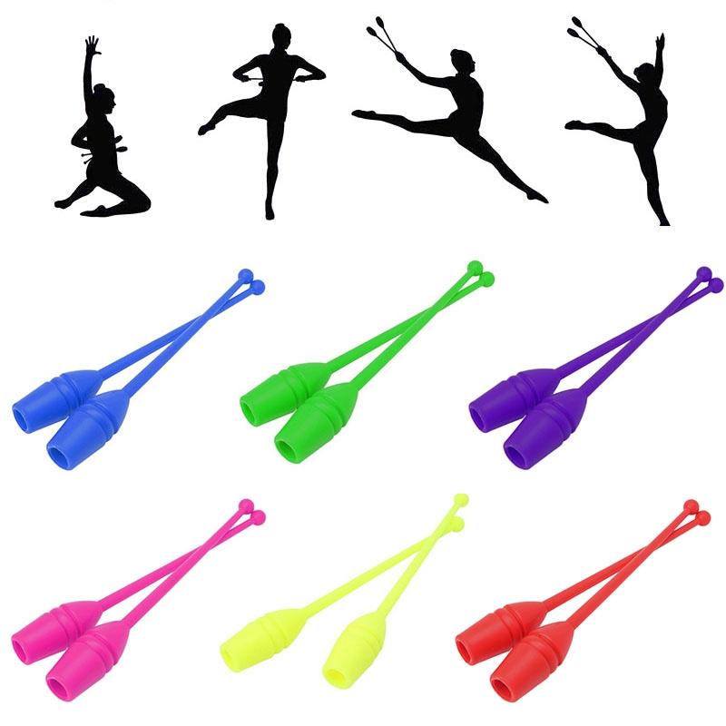 Buy 1 Pair Children Adult Rhythmic Gymnastics Stick Dance Fitness ...
