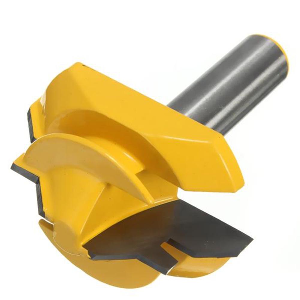 1Pcs 45 Degree 1/2" Shank Lock Miter Glue Joint Router Bit Woodwork ...