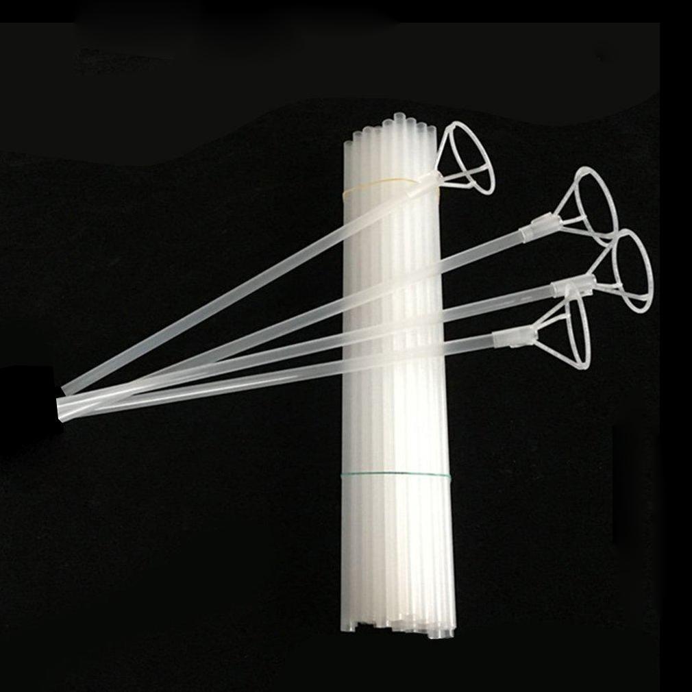 Buy Retractable Balloon Pole Balloon Stick Rods Cup Birthday Party ...
