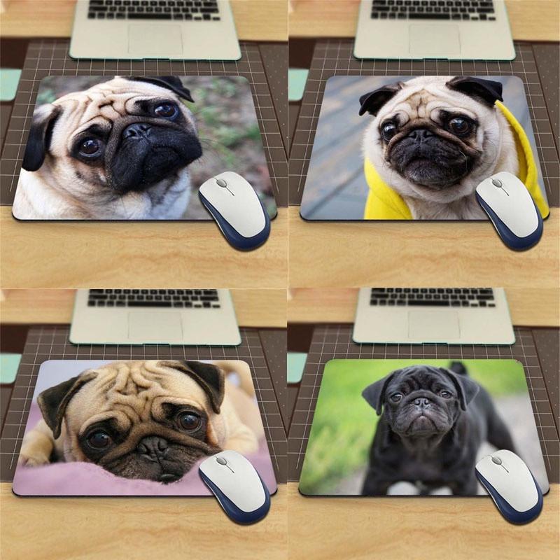 Buy Lovely Pug Dog Pubby Animal Rubber Mice Mat Mouse Pad Computer ...
