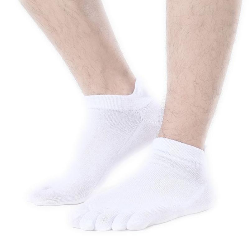 Men Toe Socks Cotton Breathable Five Five Finger Split-toed Socks For ...