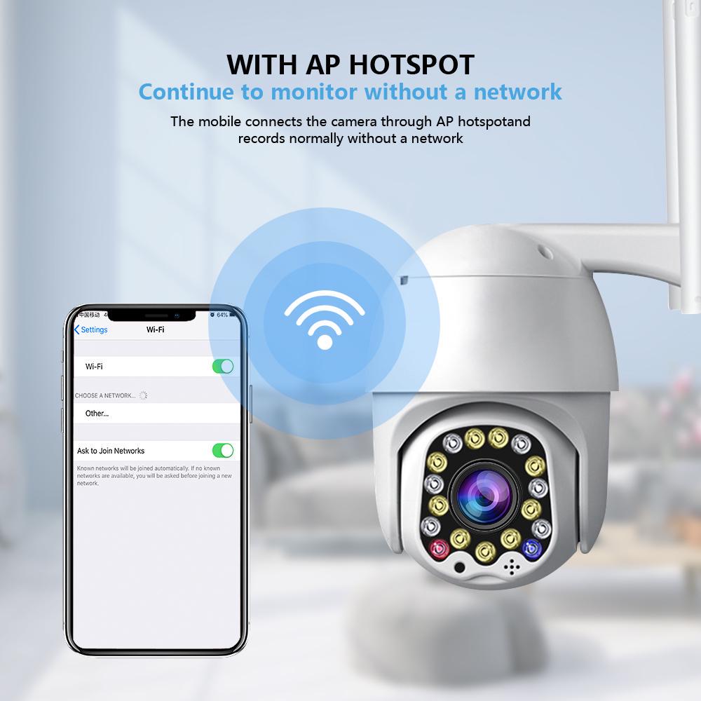 Buy HD WiFi Outdoor Home Security IP Camera Wireless Waterproof Night ...