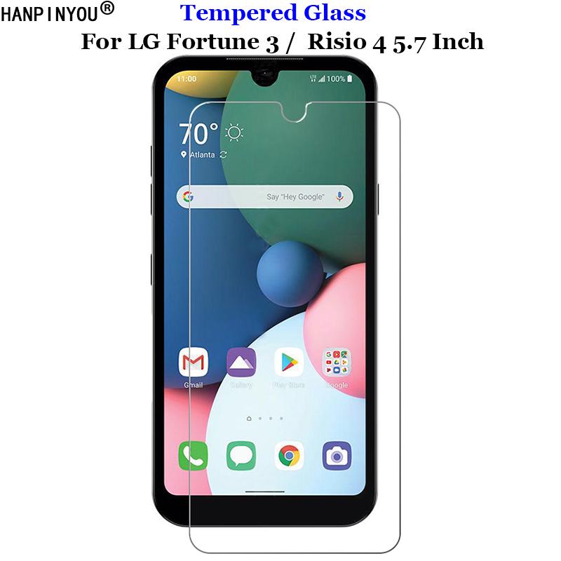Buy For LG Fortune 3 / Risio 4 5.7" Clear Tempered Glass 9H 2.5D Ultra ...