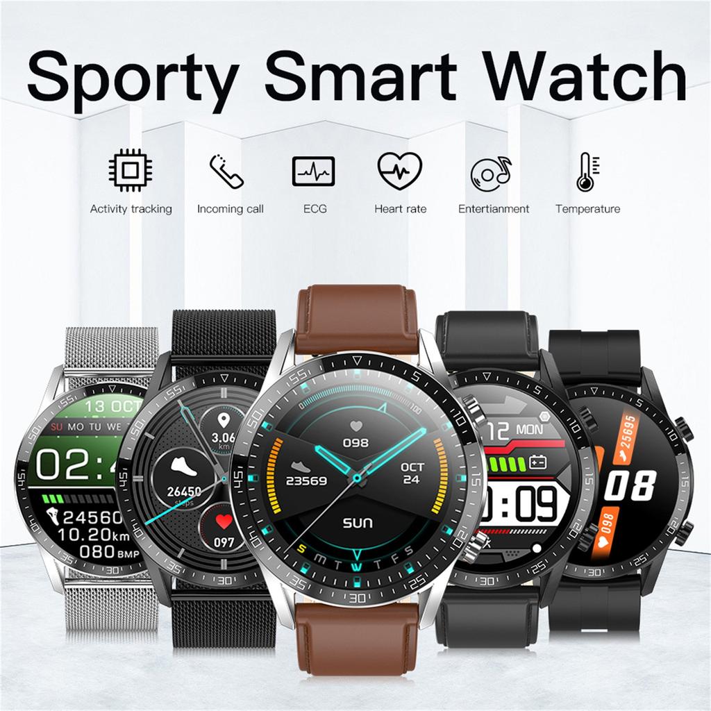 Buy AIKA Sports Men Smart Watch Temperature Fitness Heart Rate 1.28 ...