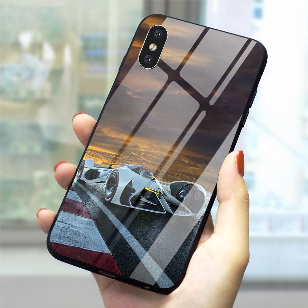 F1 Racing Car Phone Cover For iPhone Xs Max Huawei Xiaomi Samsung Case ...
